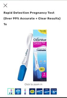 Clearblue pregnancy test For Sale | Health & Nutrition | Carousell ...