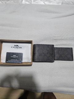 Coach mens wallet, Men's Fashion, Watches & Accessories, Wallets & Card ...