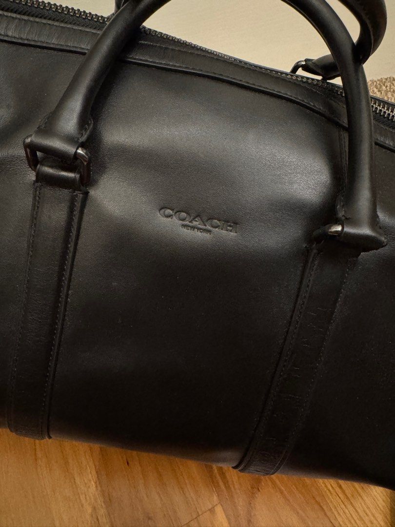 Coach Metropolitan Soft Duffle Bag - Black, Men's Fashion, Bags, Sling ...