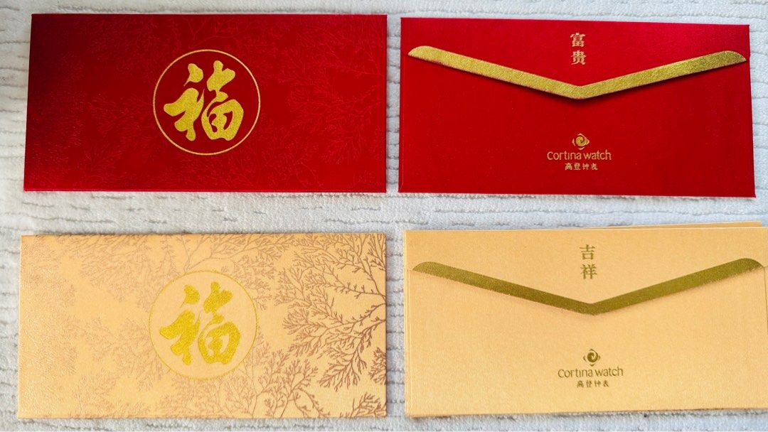 Cortina Watch Ang Pao Packets, Hobbies & Toys, Occasions & Party ...