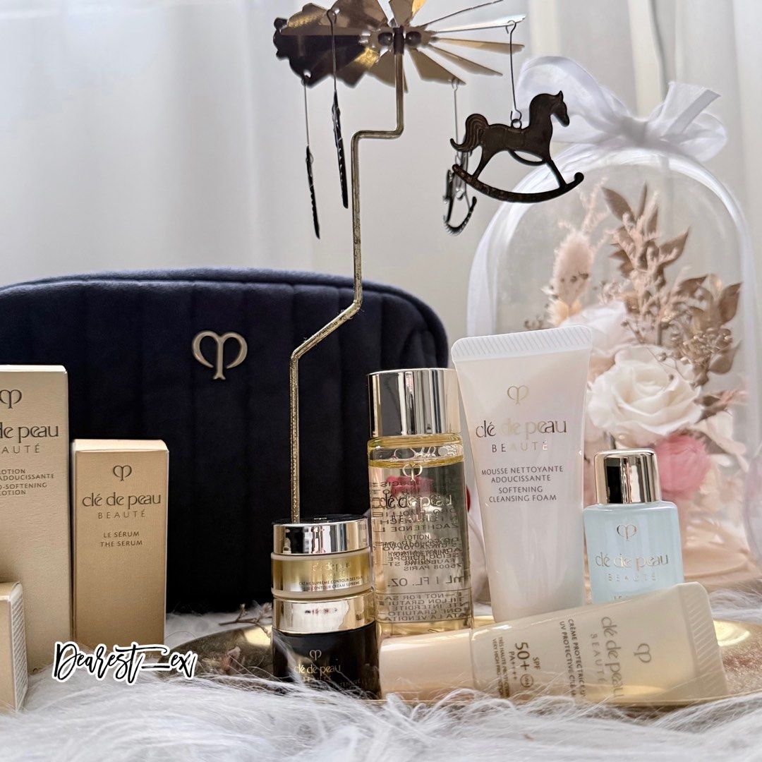 🧧SALE! CPB Cle De Peau Exclusive Skincare 7pcs Travel Set & Velvet ...