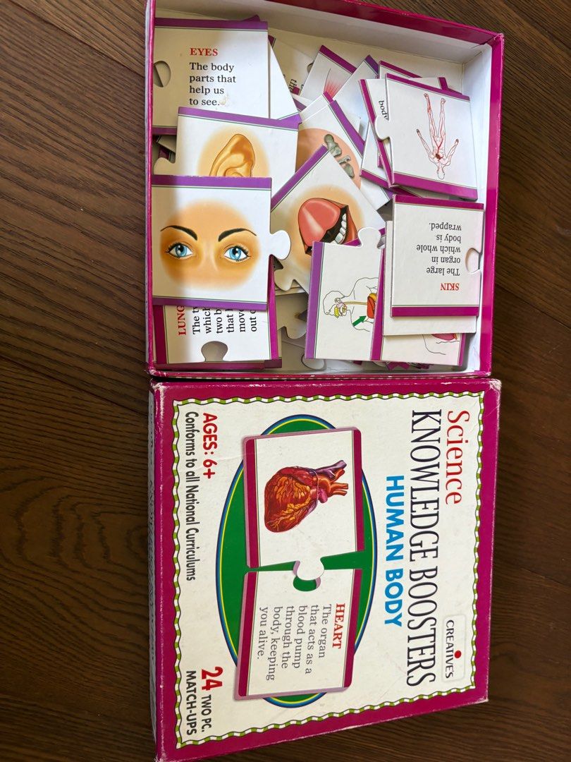 Creative's Human Body Knowledge Boosters Puzzle, Hobbies & Toys, Toys ...