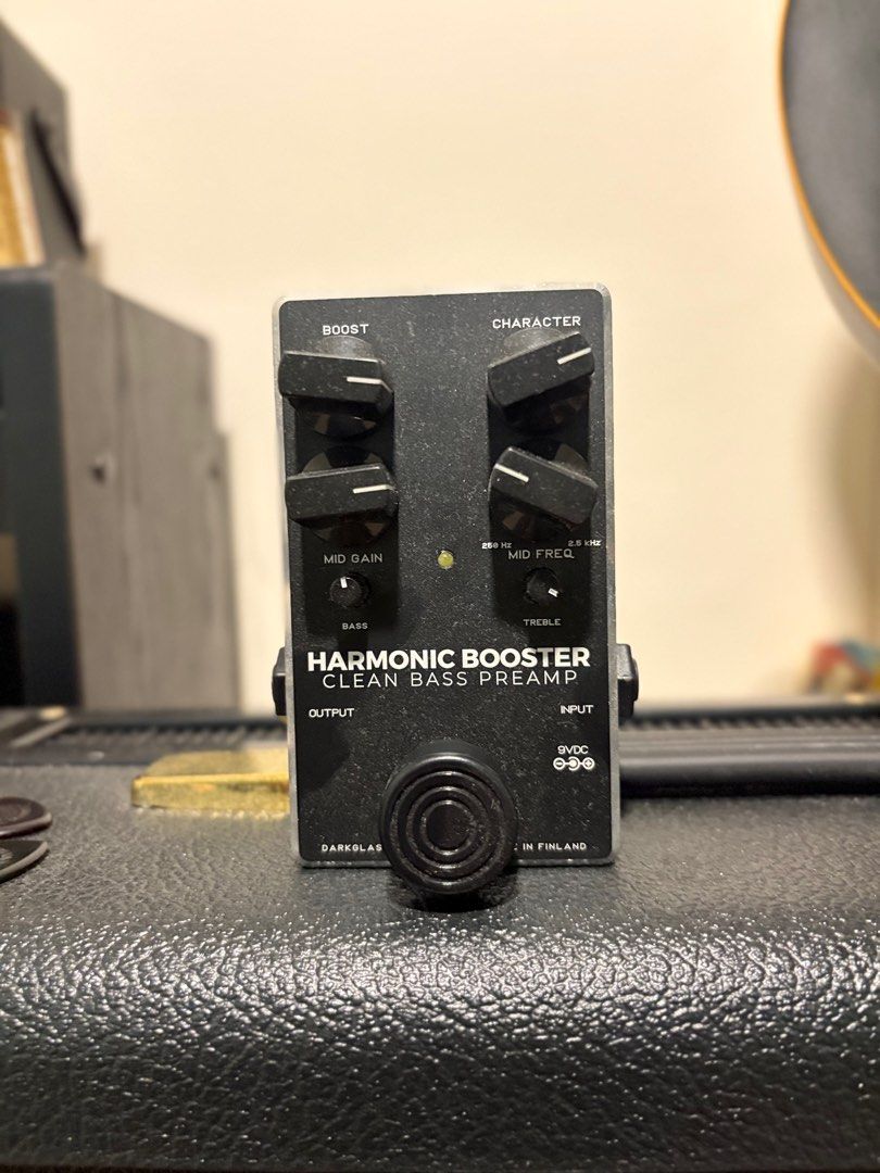 Darkglass Harmonic Booster Clean Bass Preamp, Hobbies & Toys, Music ...