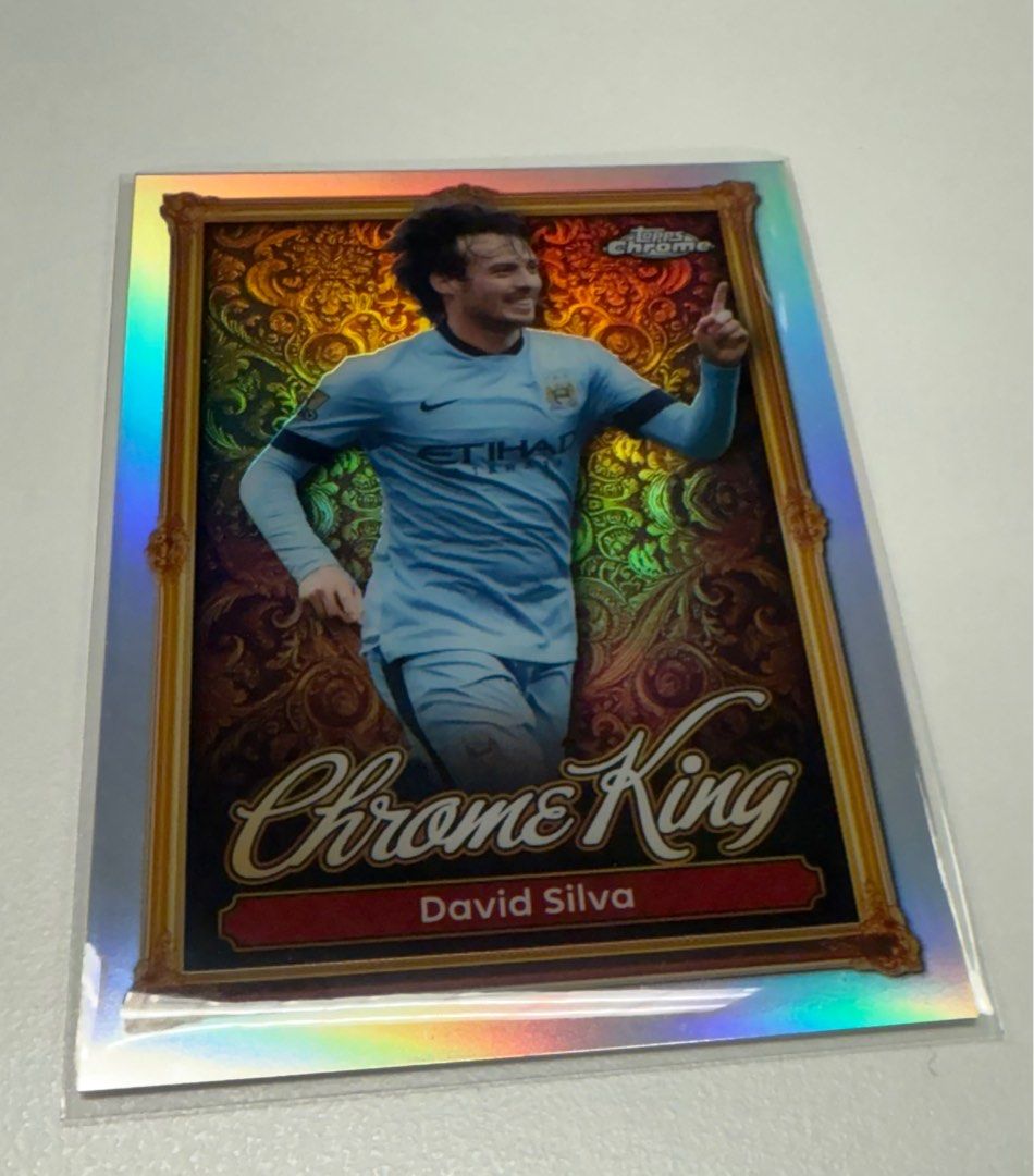 David Silva #CK13 - 2025/26 Topps Premier League Chrome King, Hobbies ...