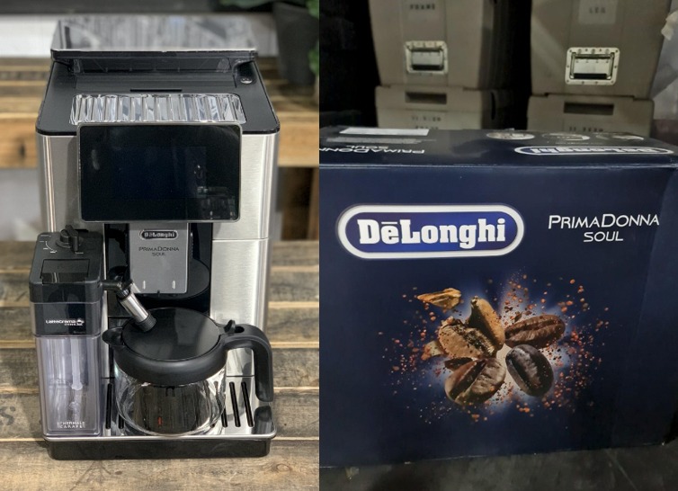 DeLonghi PrimaDonna Soul Coffee Machine, TV & Home Appliances, Kitchen ...