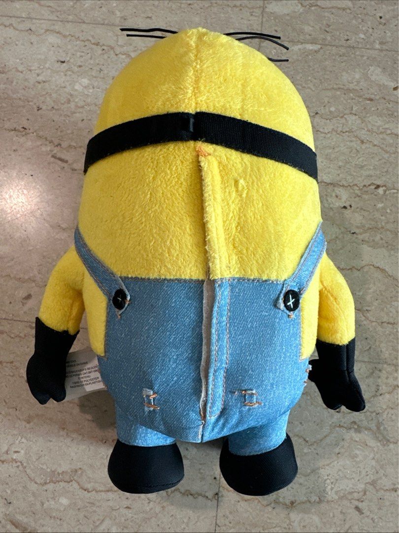 Despicable Me 2 Minion 'Dave' Plushie with Voice, Hobbies & Toys, Toys ...