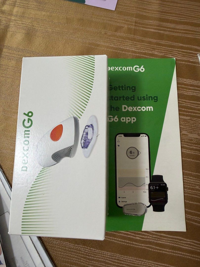 Dexcom G6 Continuous Glucose Monitoring System, Health & Nutrition ...