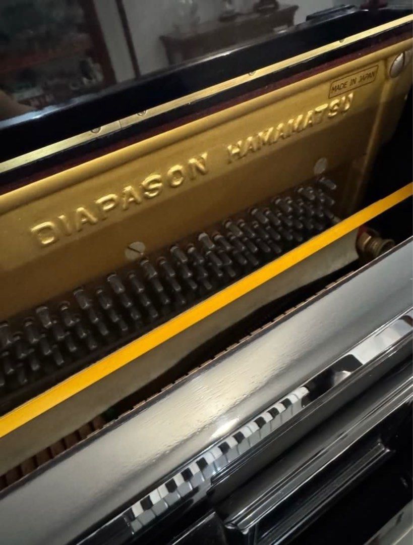 Diapason Upright Piano - Made in Japan, Hobbies & Toys, Musical ...