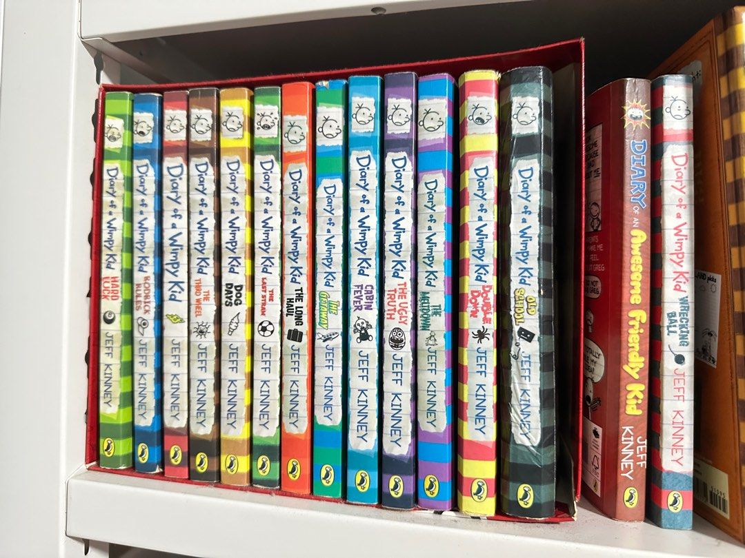 Diary of a Wimpy Kid Books - Various Titles, Hobbies & Toys, Books ...