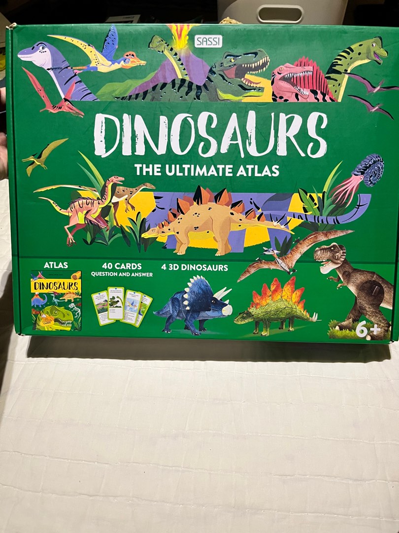 Dinosaur Ultimate Atlas, Hobbies & Toys, Books & Magazines, Children's ...