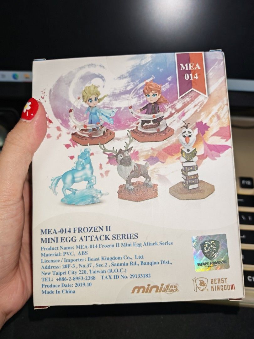 Disney Frozen II Mini Egg Attack Series Olaf Figurine, Hobbies & Toys ...
