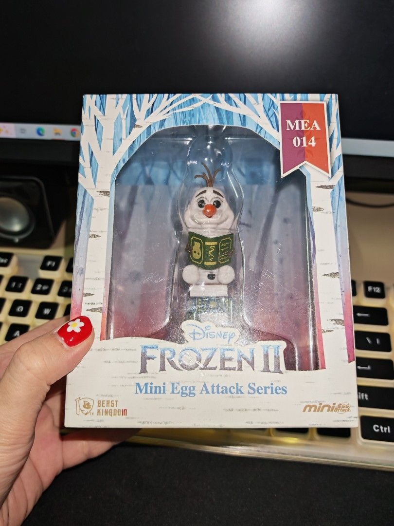 Disney Frozen II Mini Egg Attack Series Olaf Figurine, Hobbies & Toys ...