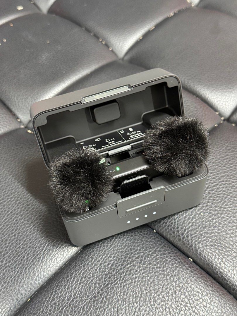 DJI Mic Mini (2 TX + 1 RX + Charging Case, Audio, Microphones on Carousell