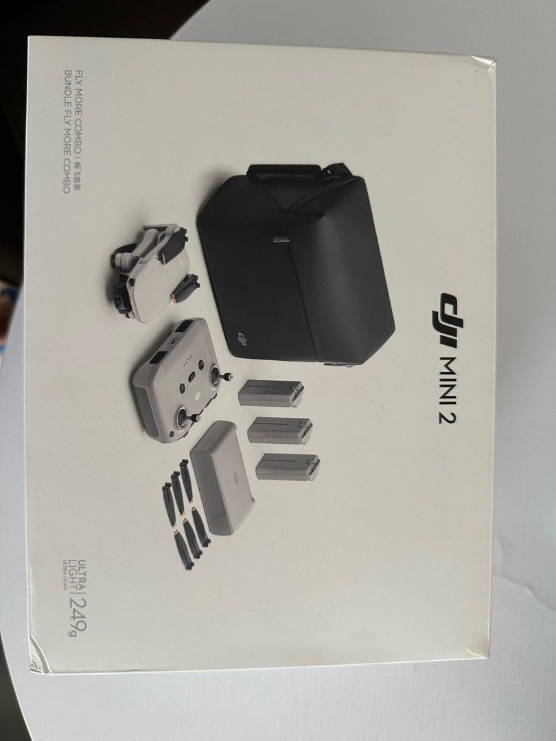 DJI Mini 2 Fly More Combo - Mint, Photography, Drones on Carousell