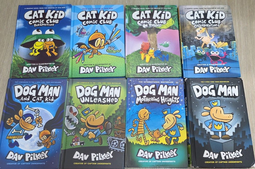 Dog Man and Cat Kid Comic Books, Hobbies & Toys, Books & Magazines ...