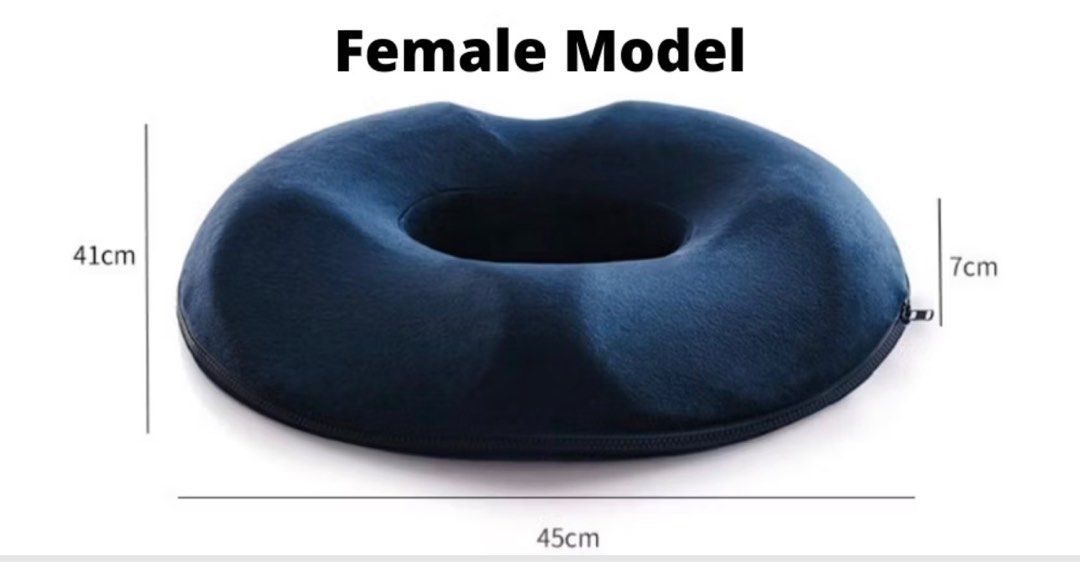 Donut Seat Cushion for Tailbone Pain Relief, Furniture & Home Living ...