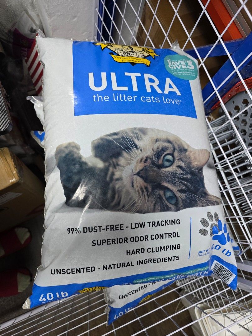 Dr. Elsey's Ultra Multi-Cat Strength Unscented Bentonite Cat Litter ...