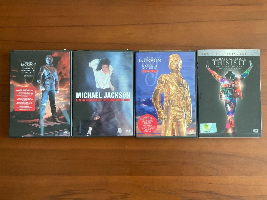 DVD greatest hits - Michael Jackson, Hobbies & Toys, Music & Media, CDs ...