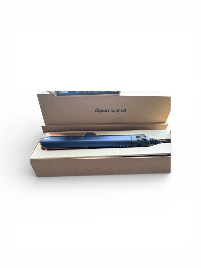 Dyson AirStrait Hair Straightener - Blue, Beauty & Personal Care, Hair ...