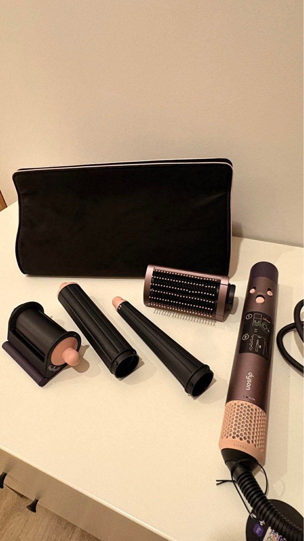 Dyson Airwrap i.d.™ multi-styler and dryer - Straight+Wavy (Jasper plum ...