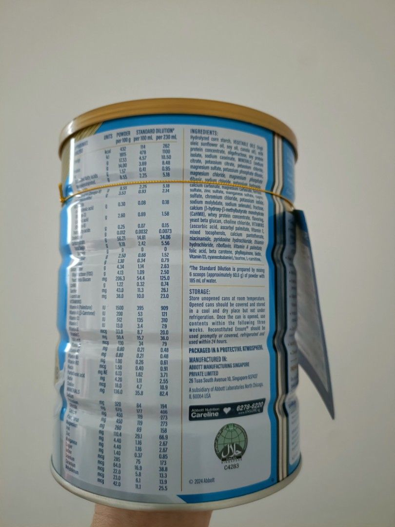 Ensure Life StrengthPro Powder 800g (Sucrose free)(Exp 22.02.2027 ...