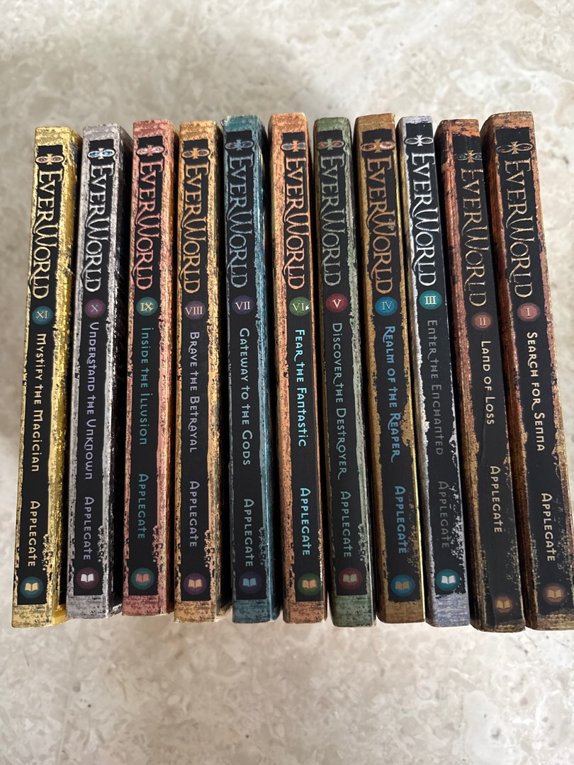 Everworld Book Series by K.A. Applegate, Hobbies & Toys, Books ...