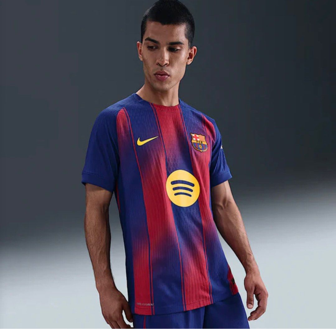 FC Barcelona 2025/26 Home Jersey (Player Edition), Men's Fashion ...
