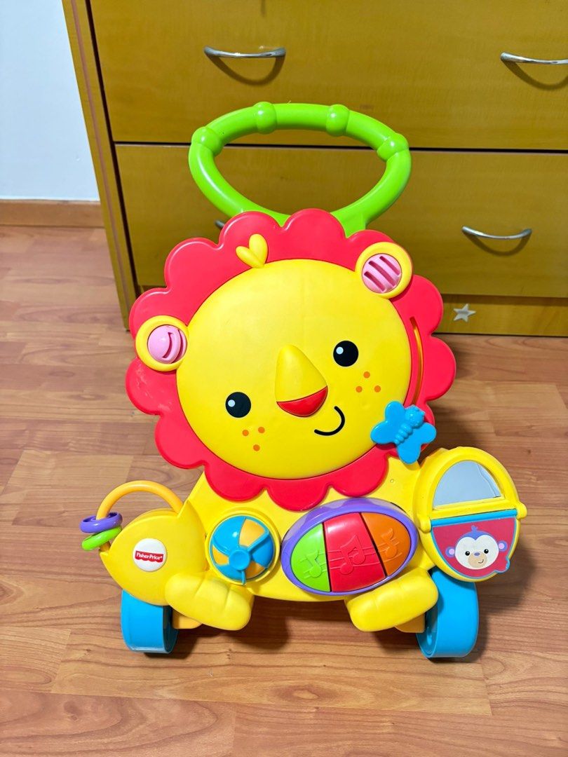 Fisher-Price Lion Walker, Babies & Kids, Infant Playtime on Carousell