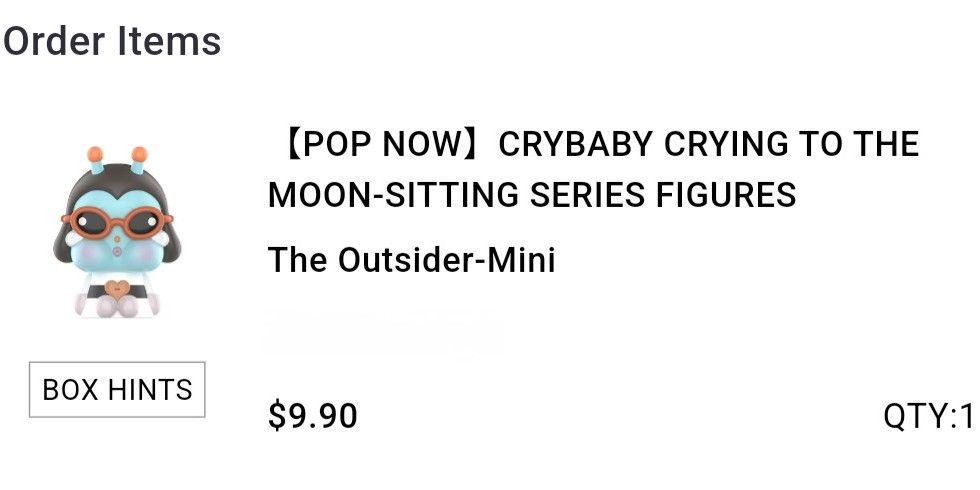 FREE MINI FOR PURCHASE CRYBABY CRYING TO THE MOON - MOON TRAVELLER ...