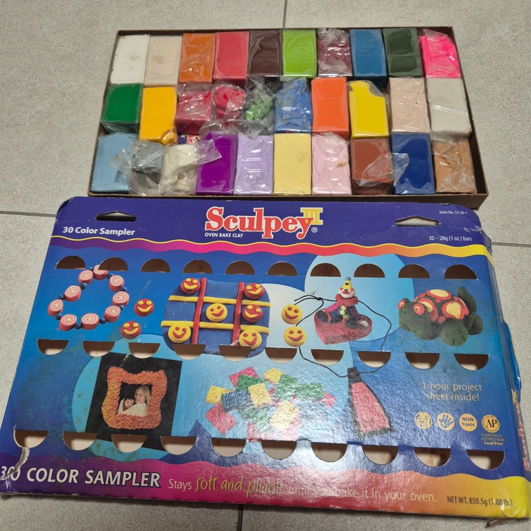 Free Sculpey Clay set, Hobbies & Toys, Stationery & Craft, Craft ...