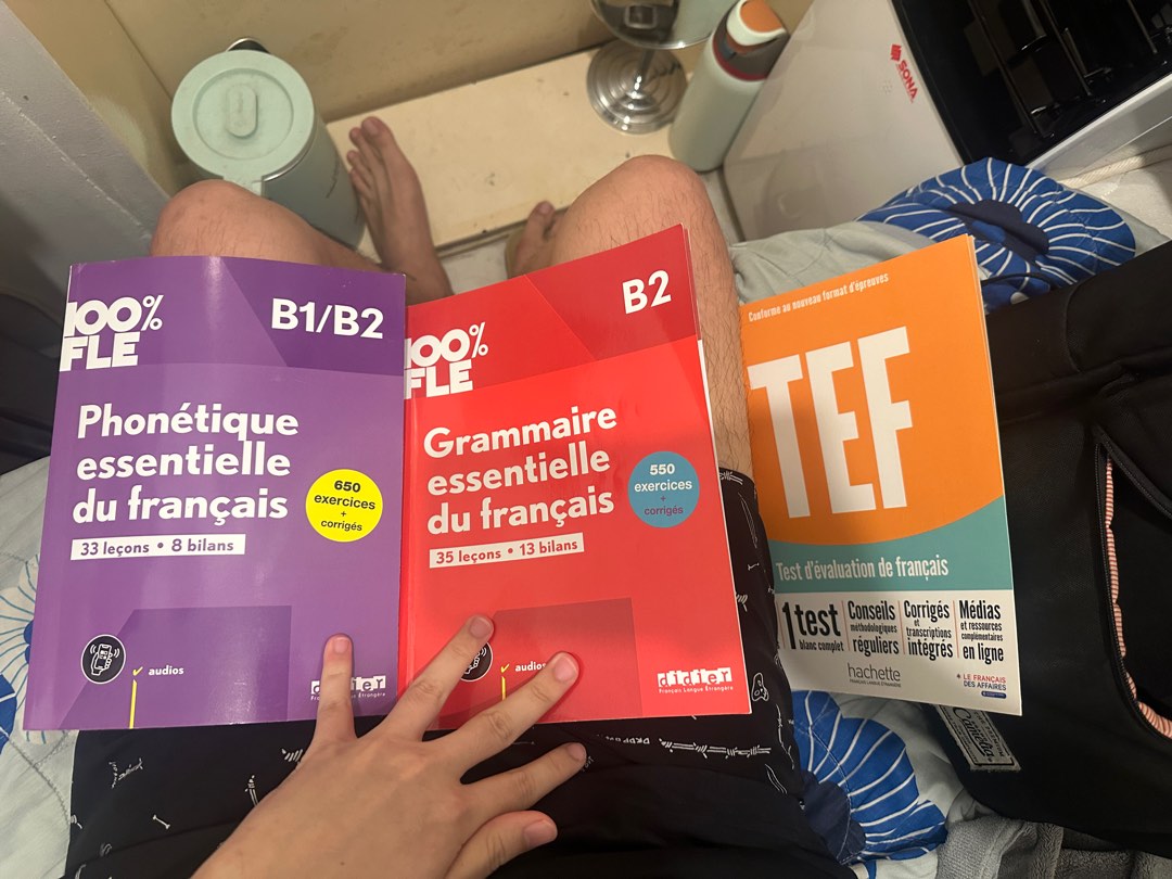 French Language Learning Books - Phonétique, Grammaire, TEF, Hobbies ...