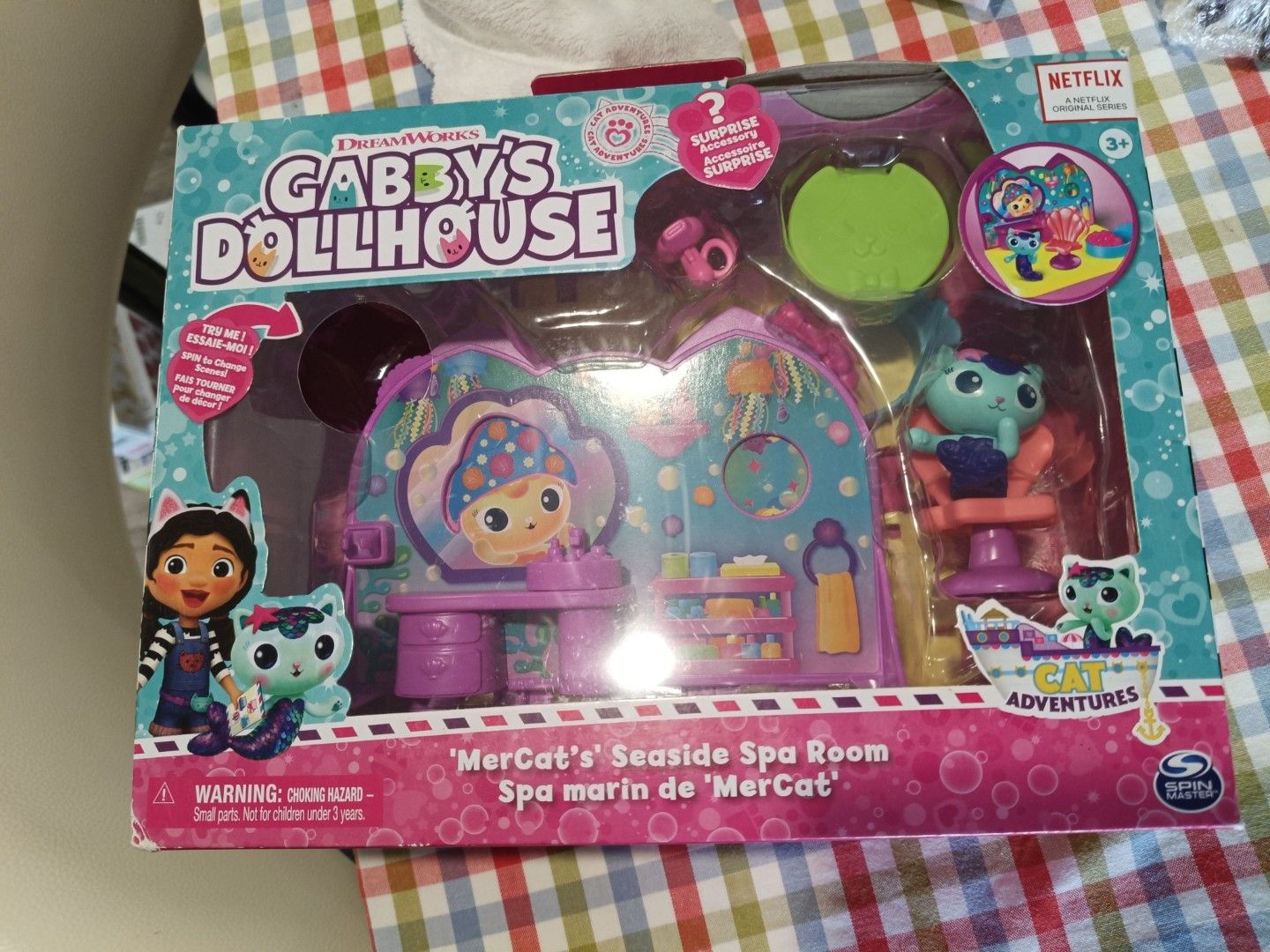 Gabby's Dollhouse Toy Set - MerCat & Kitty Narwhal, Hobbies & Toys ...