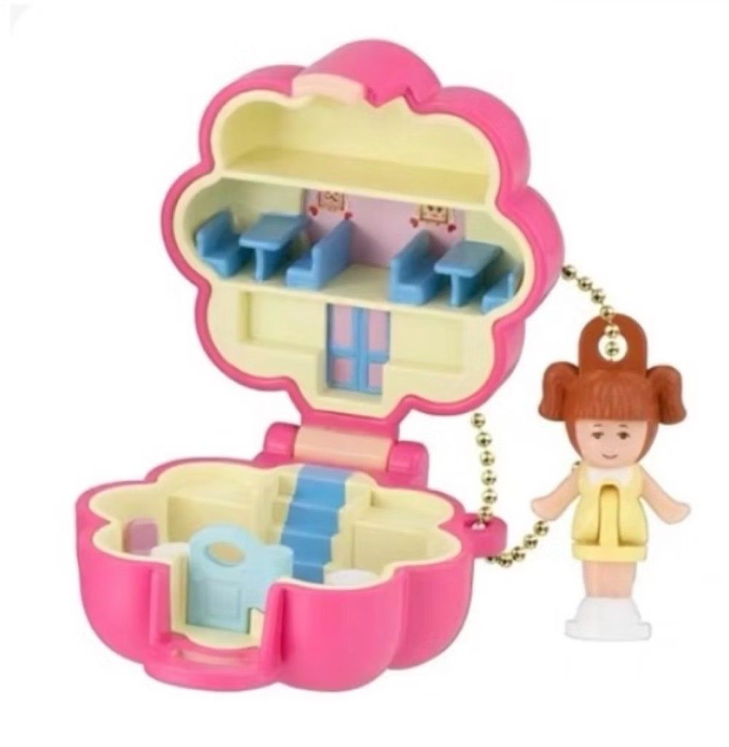 Gachapon Polly Pocket v2 Pink, Hobbies & Toys, Toys & Games on Carousell