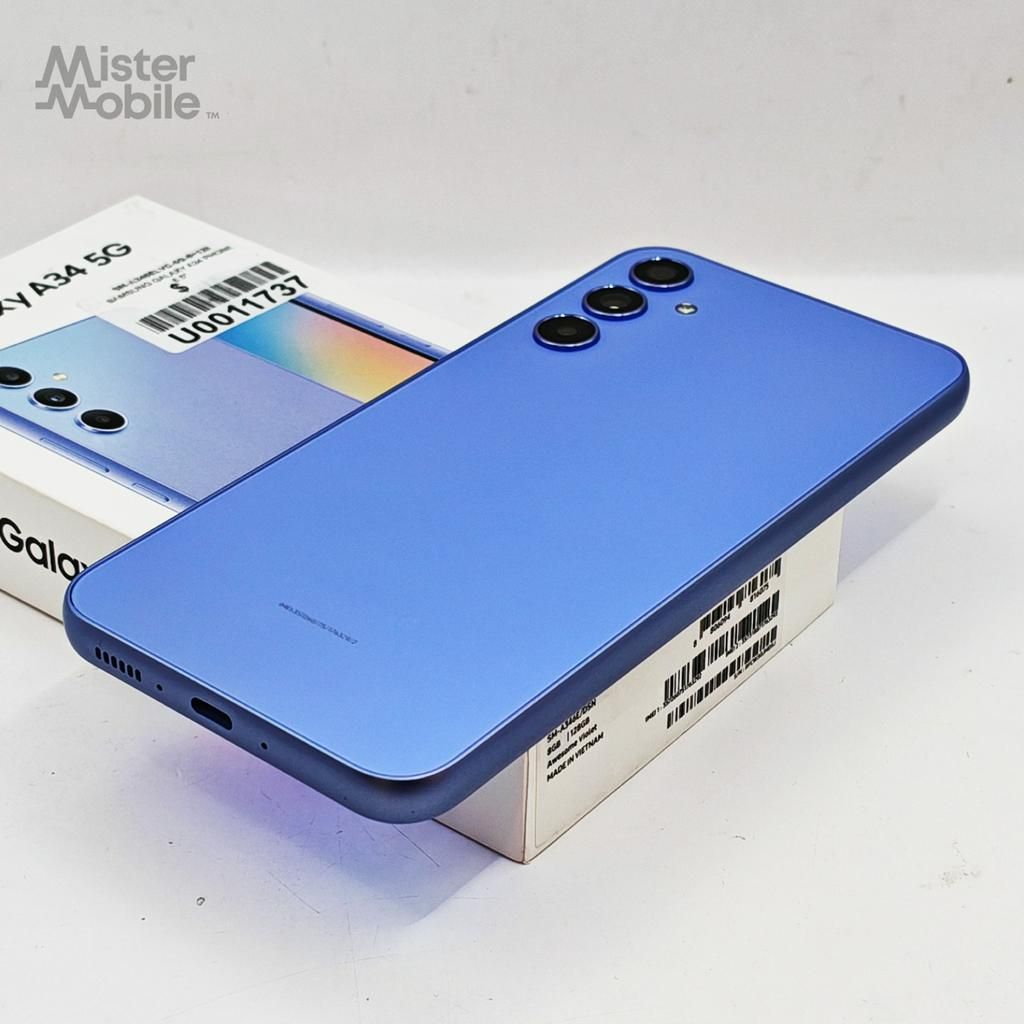 Galaxy A34 5G Awesome Violet 128GB, Mobile Phones & Gadgets, Mobile ...