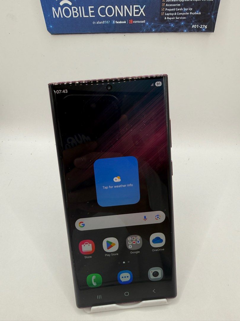 Galaxy S22 Ultra 5G Burgundy 256GB, Mobile Phones & Gadgets, Mobile ...