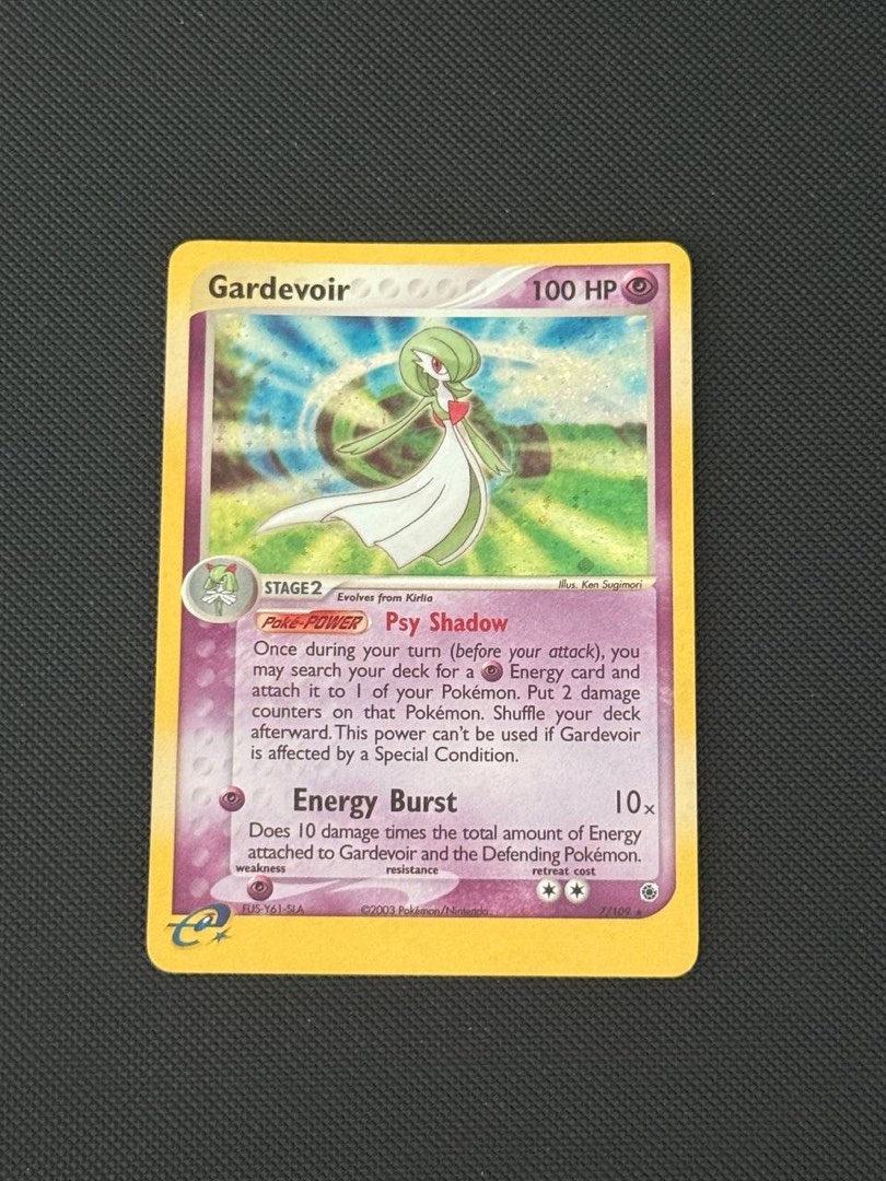 Gardevoir E Reader #7 Pokemon EX Ruby & Sapphire, Hobbies & Toys, Toys ...