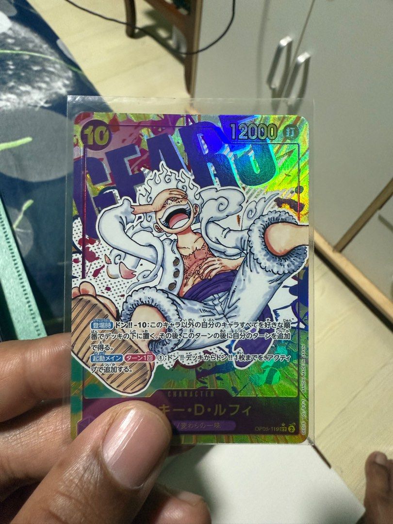 Gear 5 Luffy OP05 AA, Hobbies & Toys, Toys & Games on Carousell