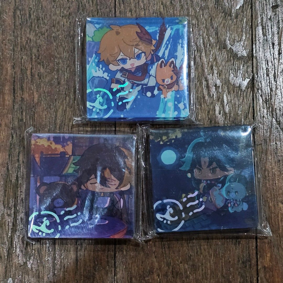 genshin fanmade acrylic blocks, Hobbies & Toys, Memorabilia ...