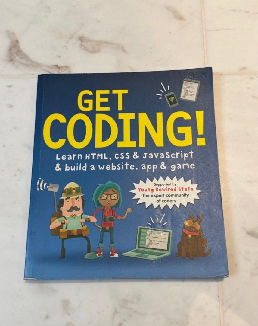 Get Coding! Learn HTML, CSS & JavaScript, Hobbies & Toys, Books & Magazines, Textbooks on Carousell