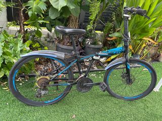 Alcott Z0 14’inch full carbon fibre superlight folding bike, Sports ...