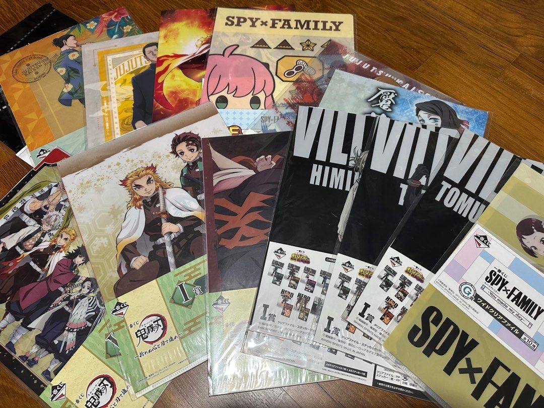 Grab Bag: Assorted Kuji Items (JJK, demon slayer, my hero academia ...