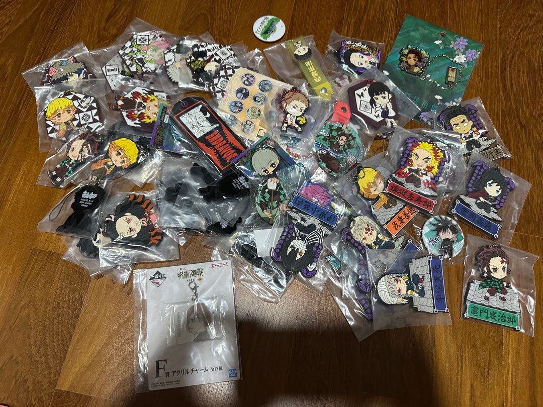 Grab Bag: Assorted Kuji Items (JJK, demon slayer, my hero academia ...