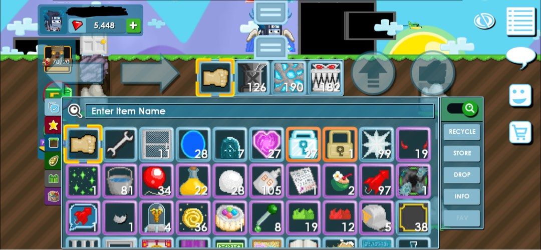 Growtopia Account - Level 125, Super Supporter, Video Gaming, Gaming ...