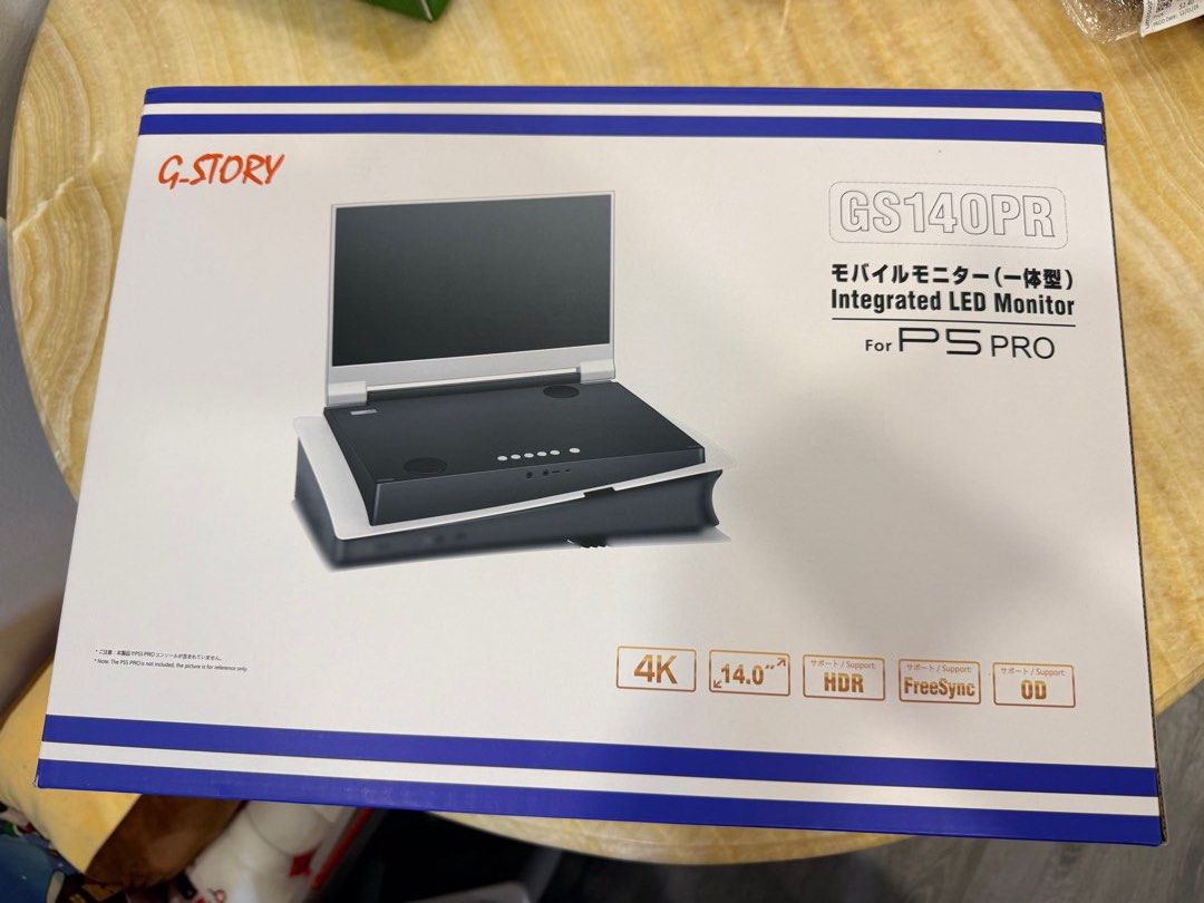 G-STORY 4K Monitor for PS5 Pro, Video Gaming, Video Game Consoles ...