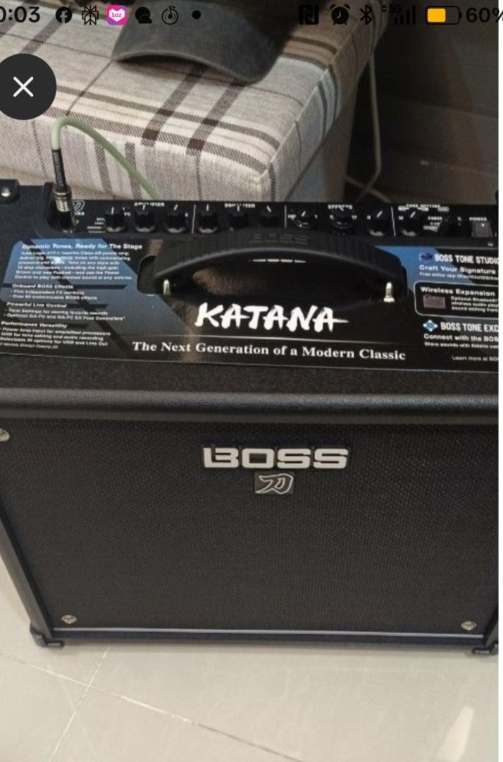 Guitar and Amp Combo, Hobbies & Toys, Musical Instruments on Carousell