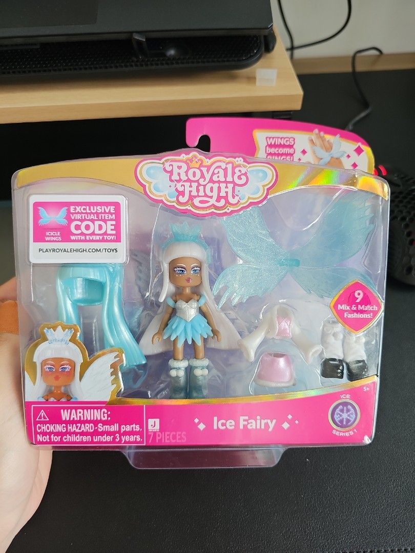 (HAS CODE) Royale High Series 1 Ice Fairy Toy, Hobbies & Toys, Toys ...