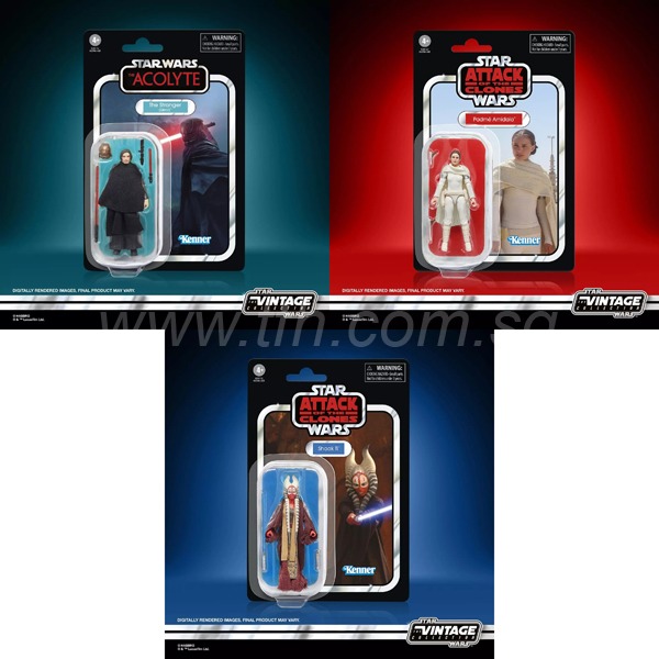 Hasbro Star Wars The Vintage Collection - 2026 Wave 1: Set of 3 (Padme ...