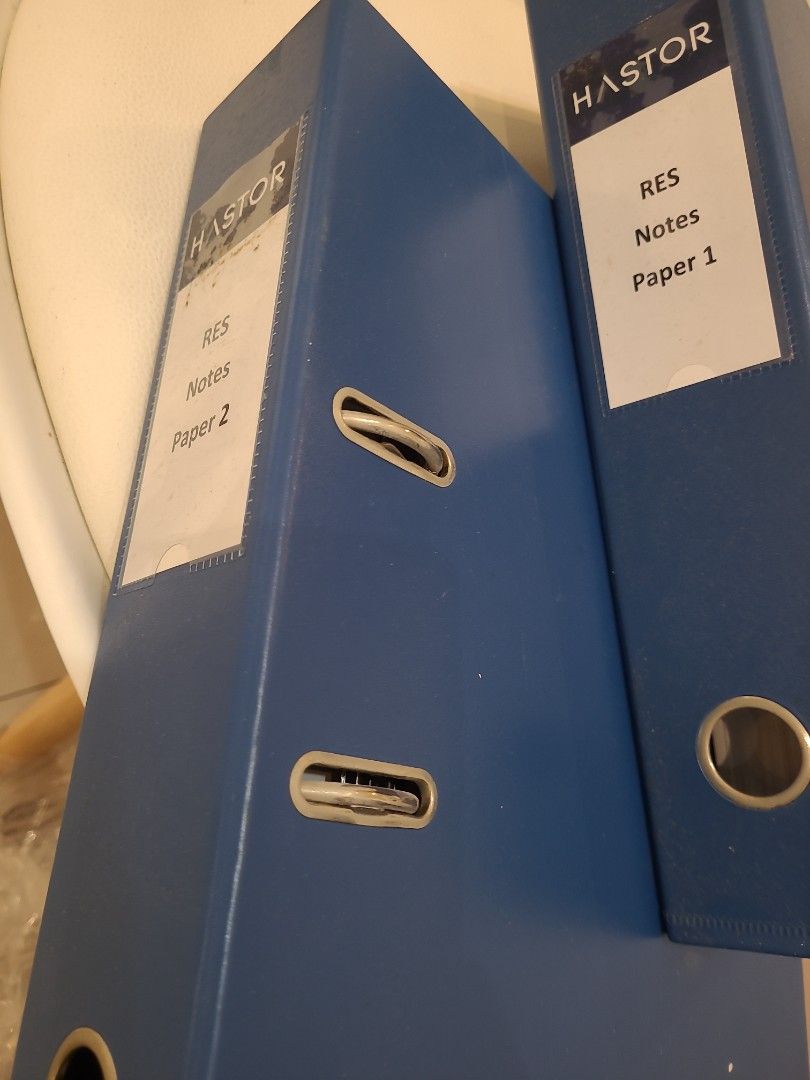 HASTOR RES Notes Paper 1 & 2, Hobbies & Toys, Stationery & Craft ...