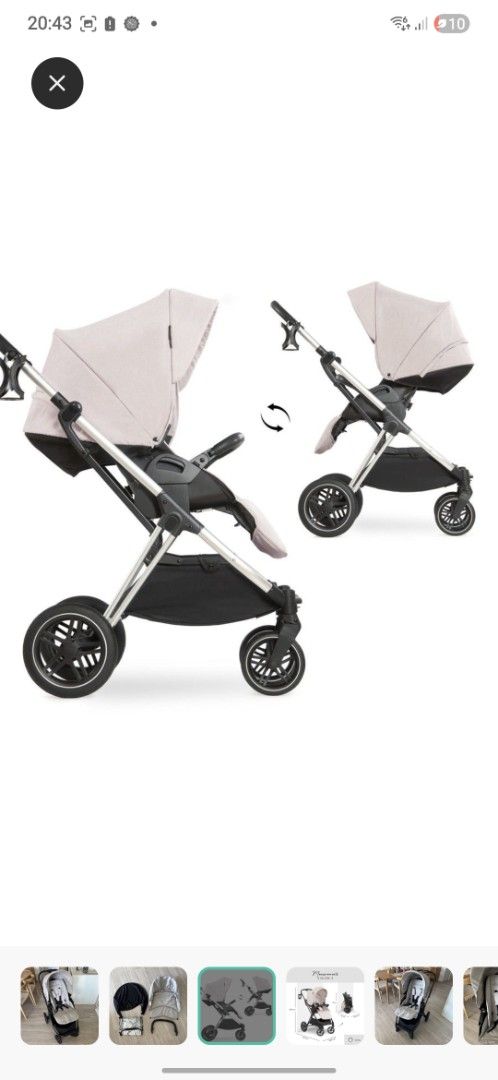 Hauck Vision X Stroller RARELY USED, Babies & Kids, Going Out ...