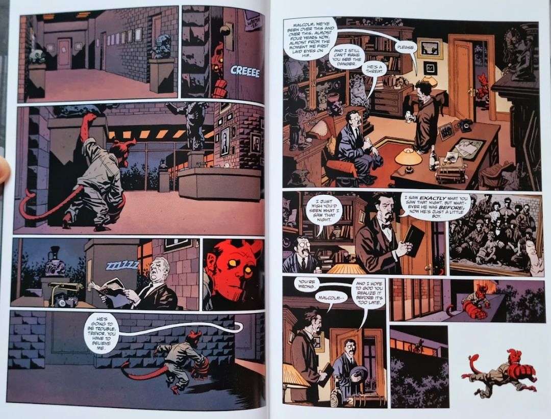 HELLBOY the Midnight Circus (HC), Hobbies & Toys, Books & Magazines ...